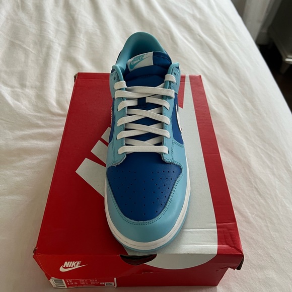 Nike | Shoes | New Dunk Low Retro Qs Argon 222 | Poshmark